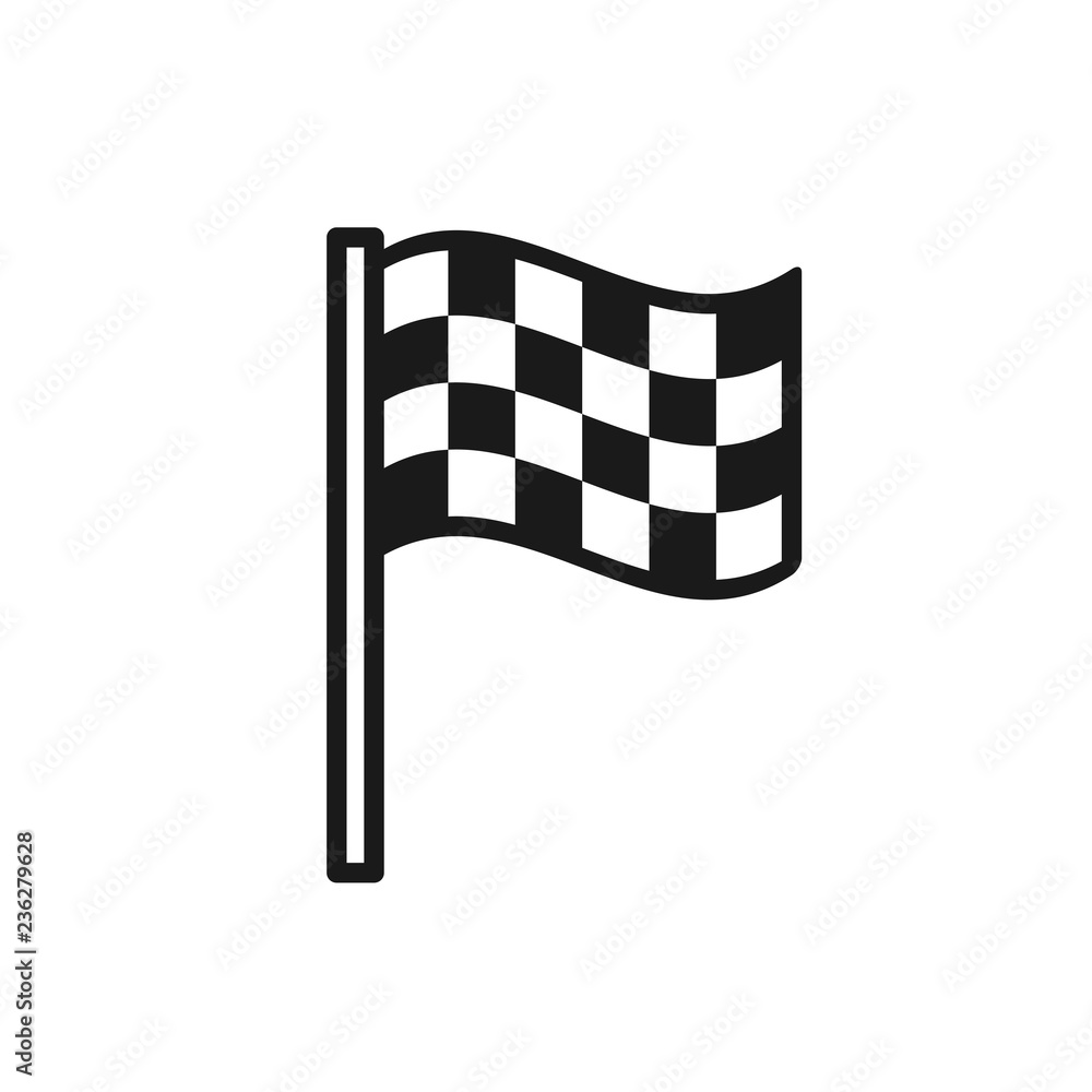 Finish Flag Icon