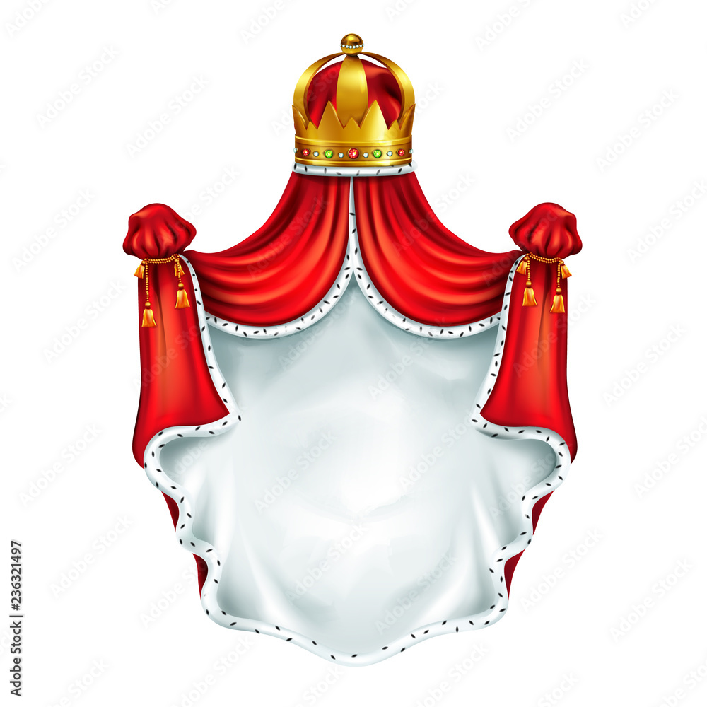 Armorial Gold Heraldry Clipart Premium