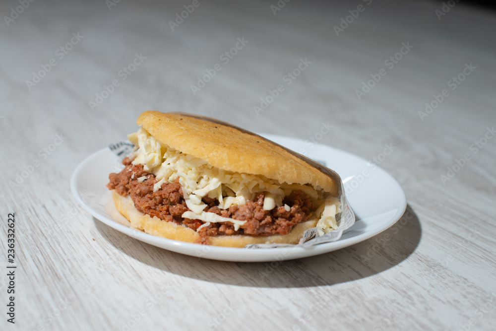 arepa Stock Photo | Adobe Stock