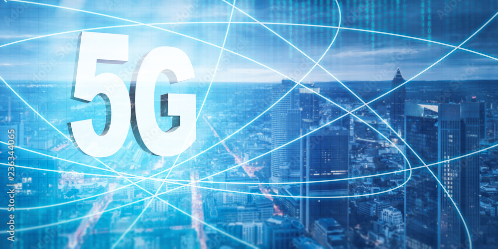 5G - Netz Stock-Illustration | Adobe Stock