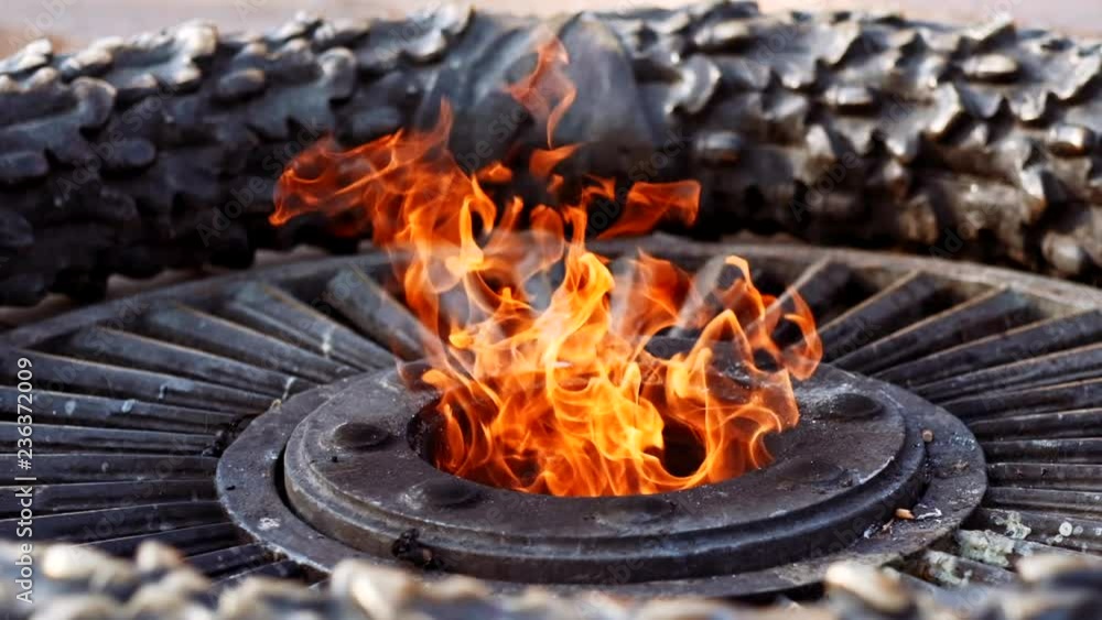 Eternal Flame - national historical symbol of strength, courage, peace ...