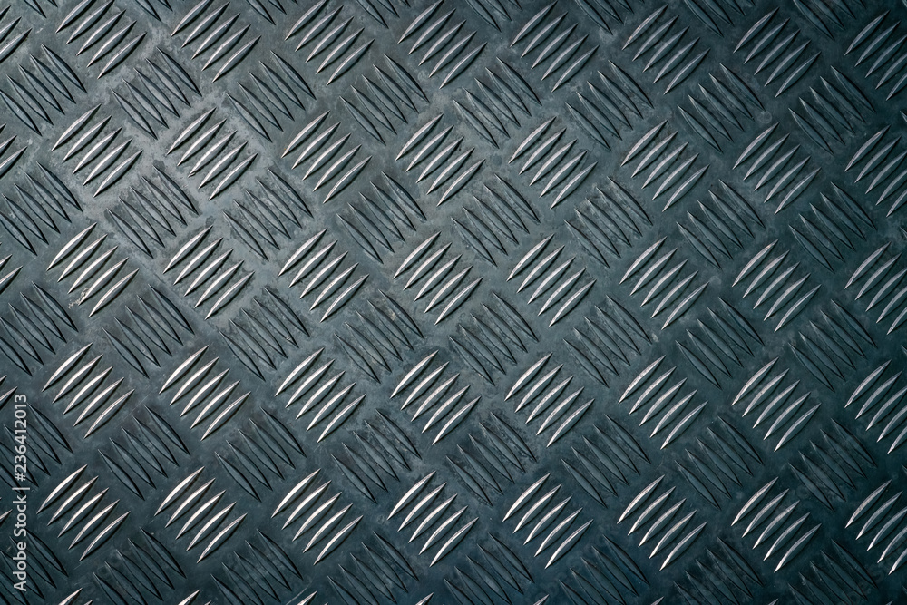 Industrial metal checker plate. Metal checker plate texture background ...