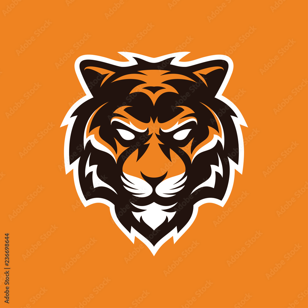 Tiger Mascot Clipart