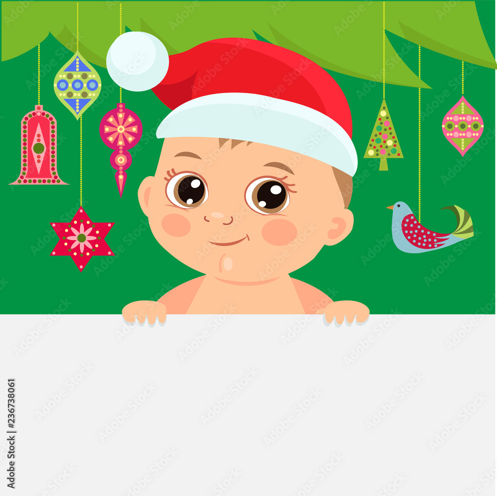 Cute Christmas Baby Wallpaper