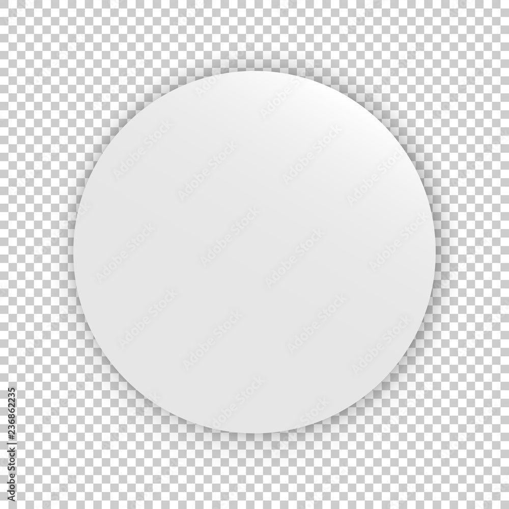 paper circle Stock Vector | Adobe Stock