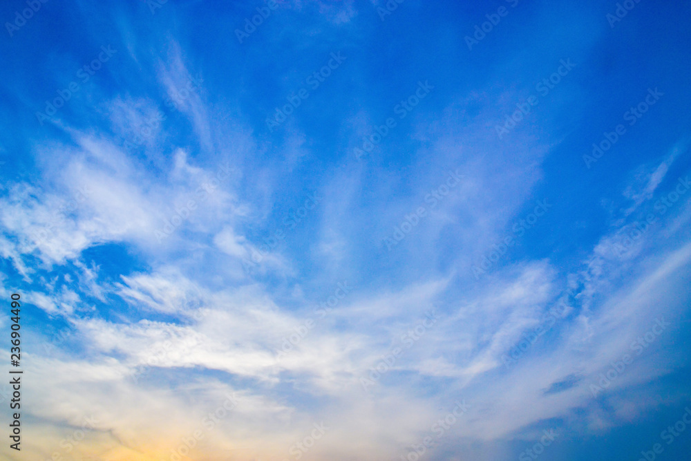 Cloud clear sky for background. Stock Photo | Adobe Stock