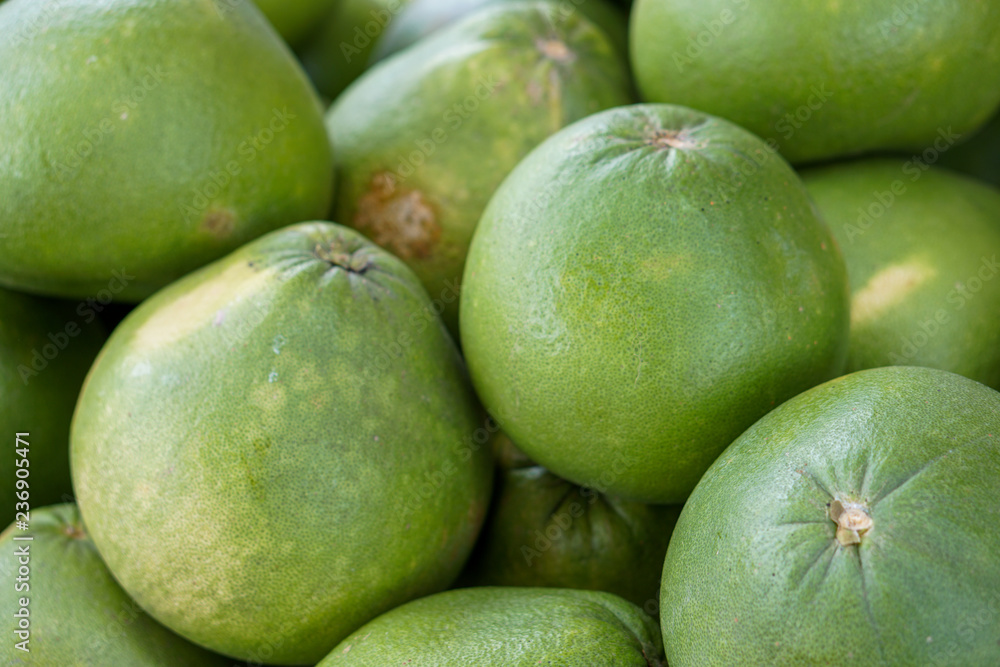Large Green Citrus Fruit
