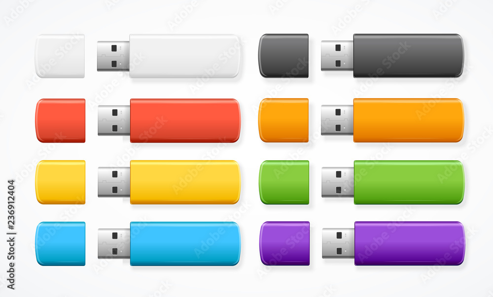 Usb Drive Vector