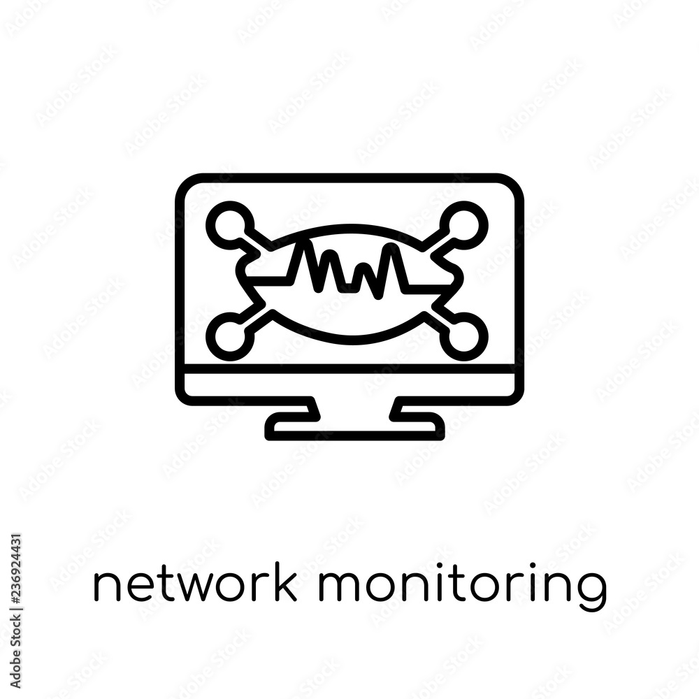Network Monitoring Icon