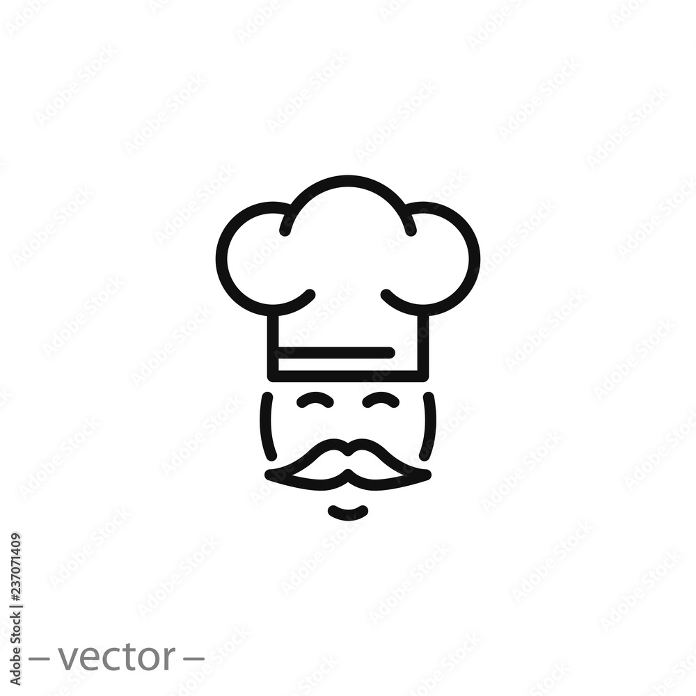 Chef Icon Vector