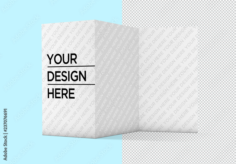 Trifold Brochure Mockup Stock Template | Adobe Stock