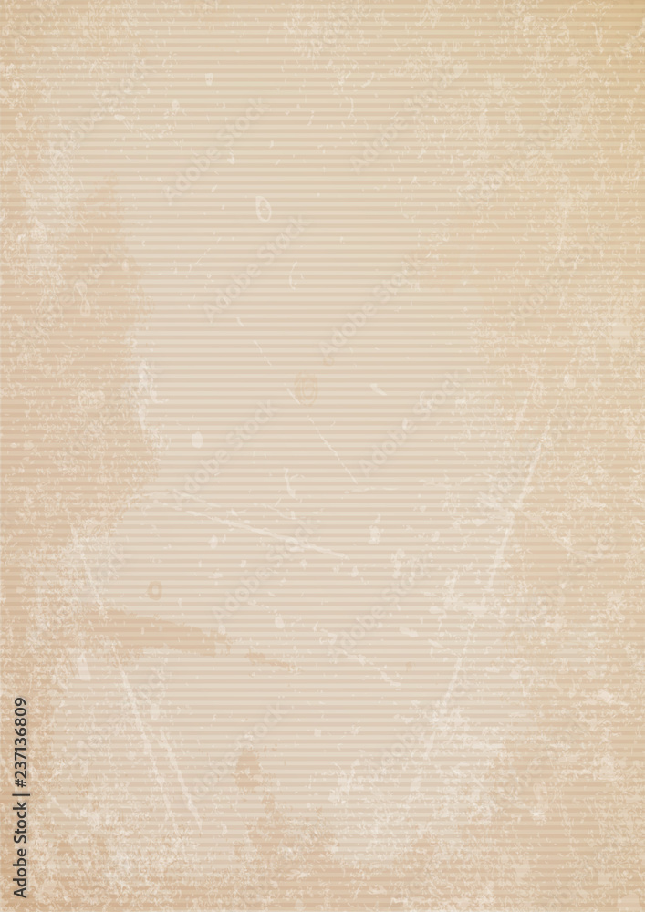 A4 Brown Paper Background Grunge Stock Vector | Adobe Stock