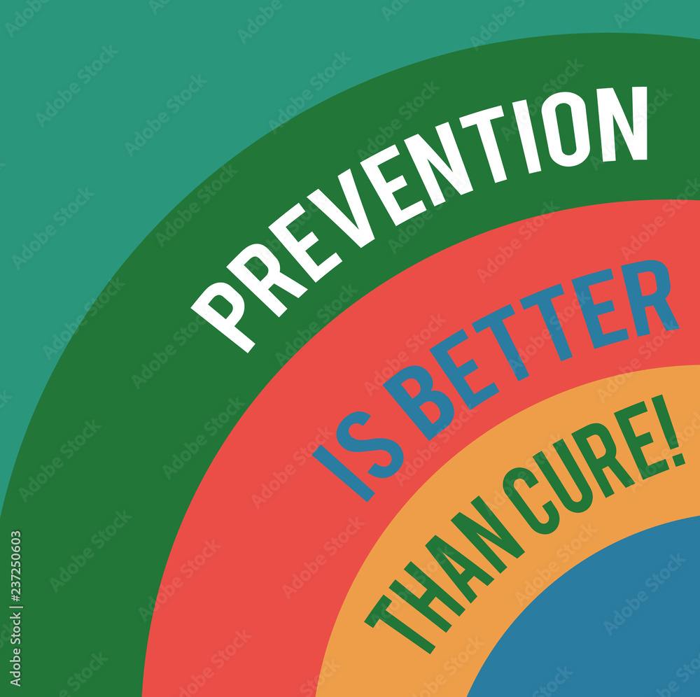Prevention Is Better Than Cure Logo