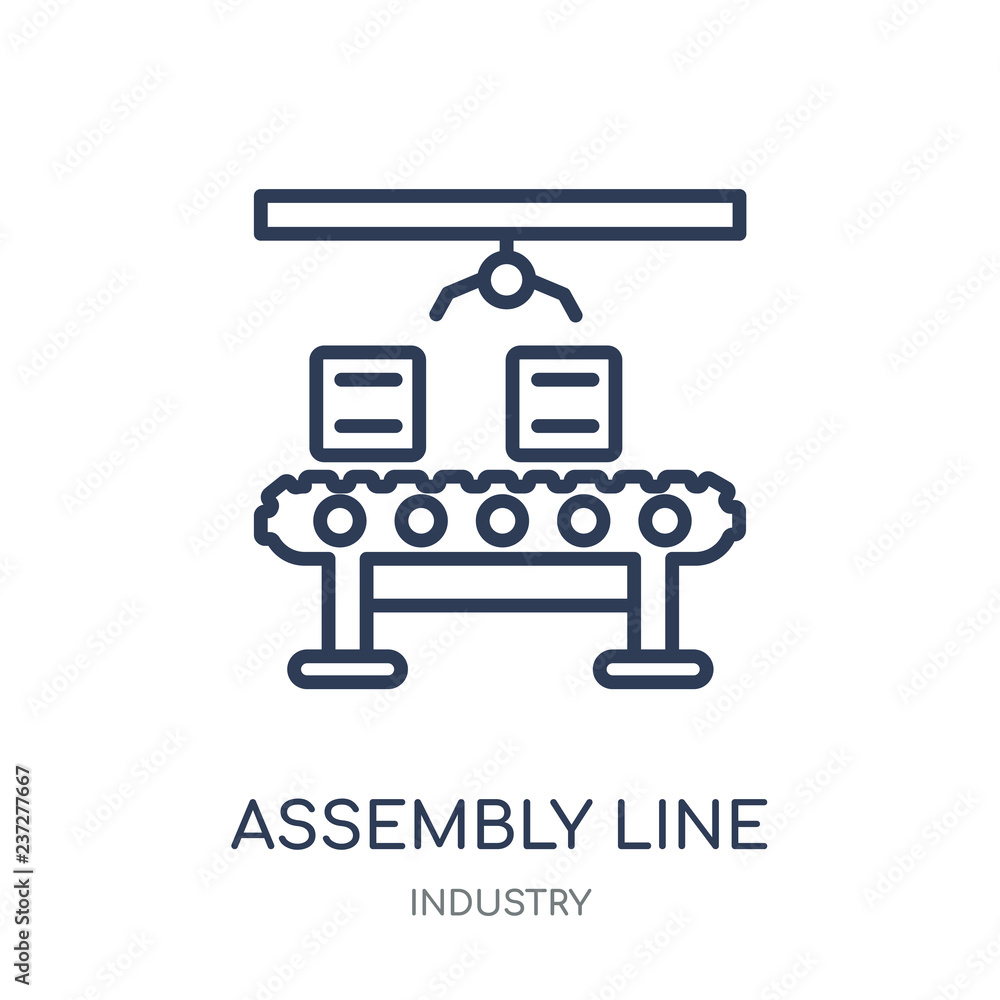 Production Line Icon