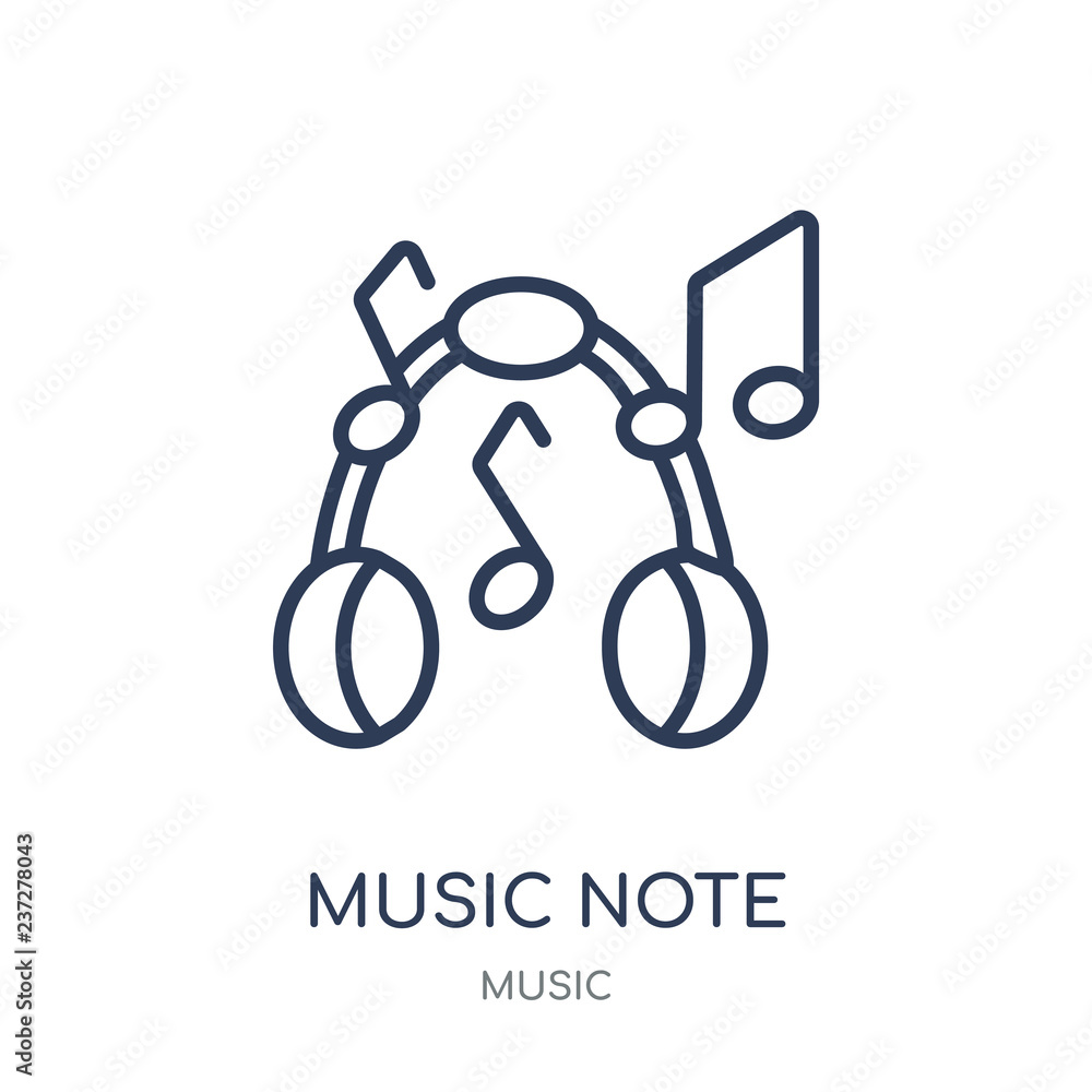 Simple Music Note Design