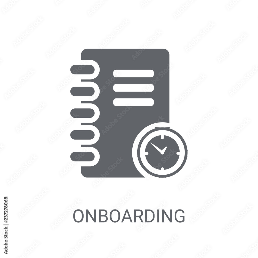 Onboarding icon. Trendy Onboarding logo concept on white background ...