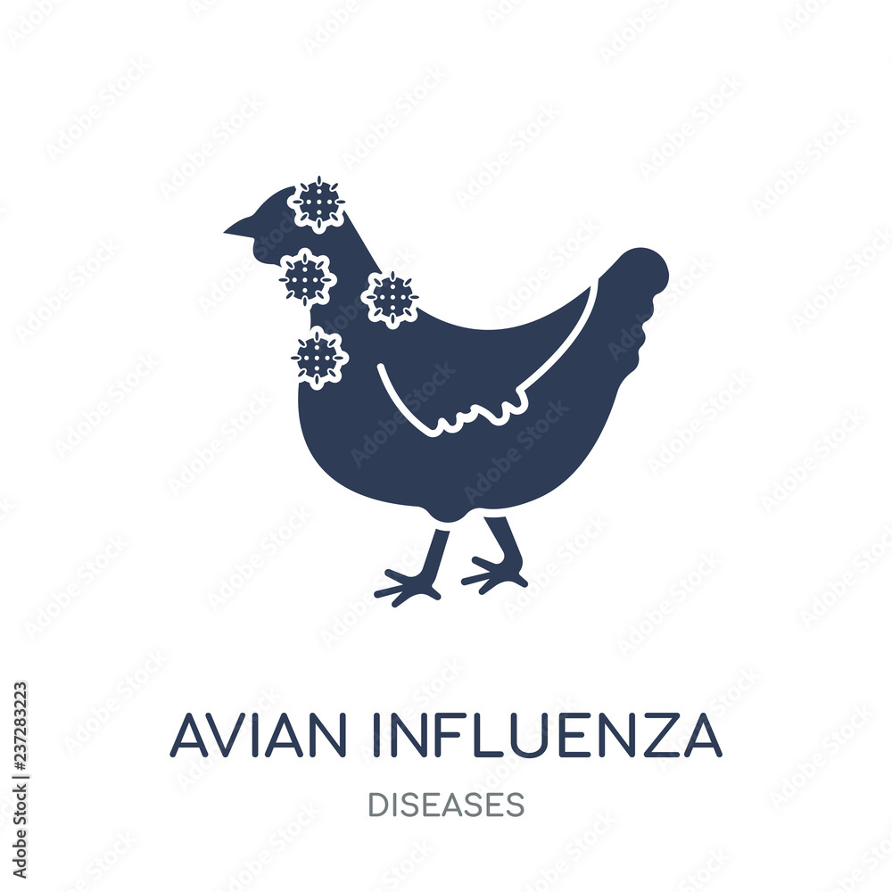 Avian Influenza icon. Avian Influenza filled symbol design from ...