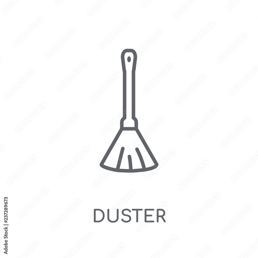 Duster linear icon. Modern outline Duster logo concept on white ...