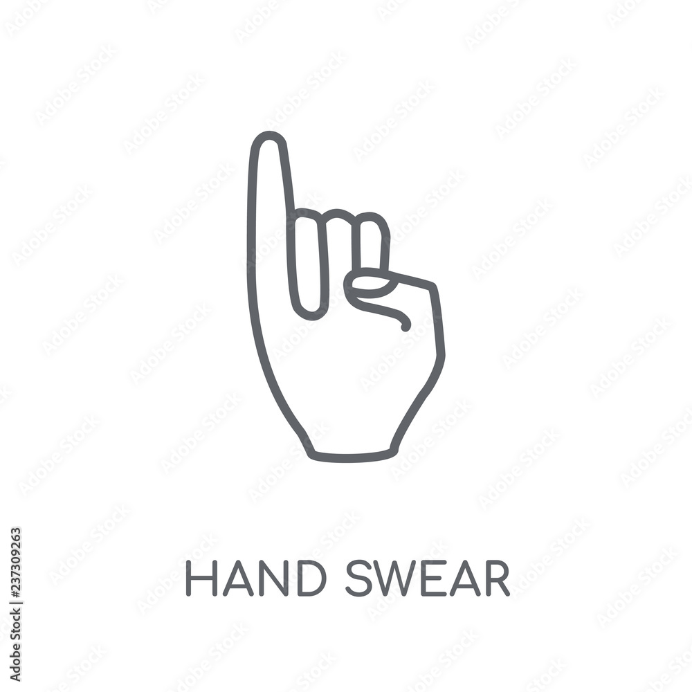 Swear Hand