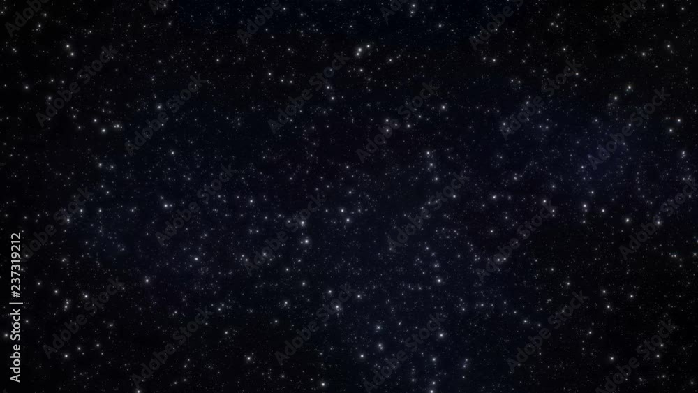 Starfield - 4k 60fps Stars Universe FlyBy Video Background Loop // A ...