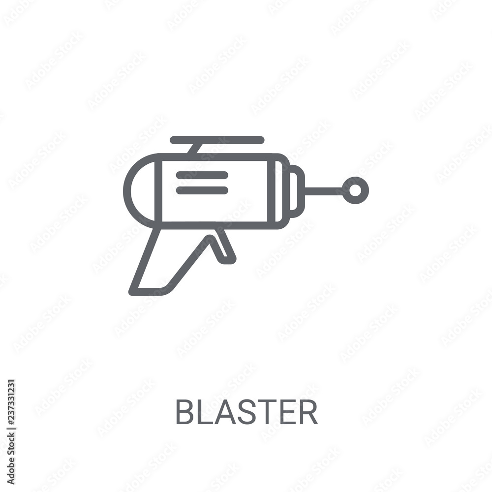 Blaster icon. Trendy Blaster logo concept on white background from ...