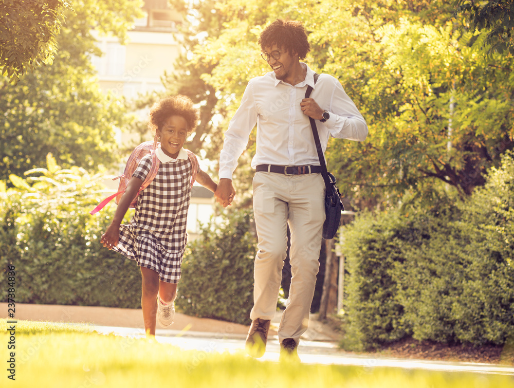 Happiness and going home. Stock Photo | Adobe Stock