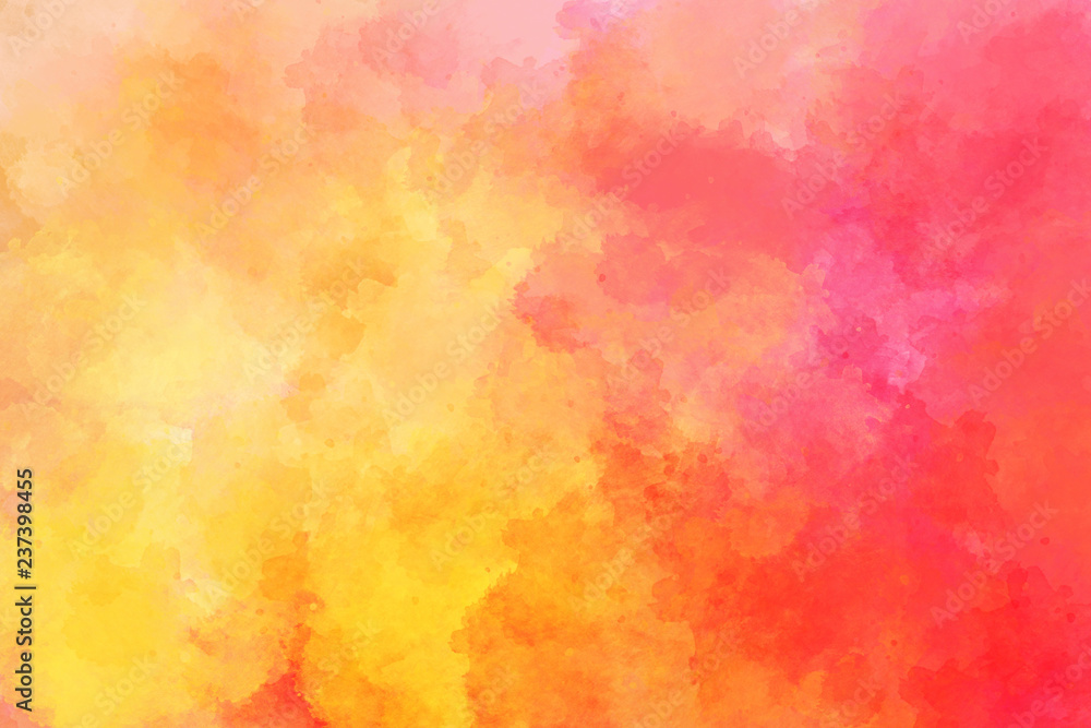 Colorful Rainbow Watercolor Background High-Res Vector Graphic Getty ...