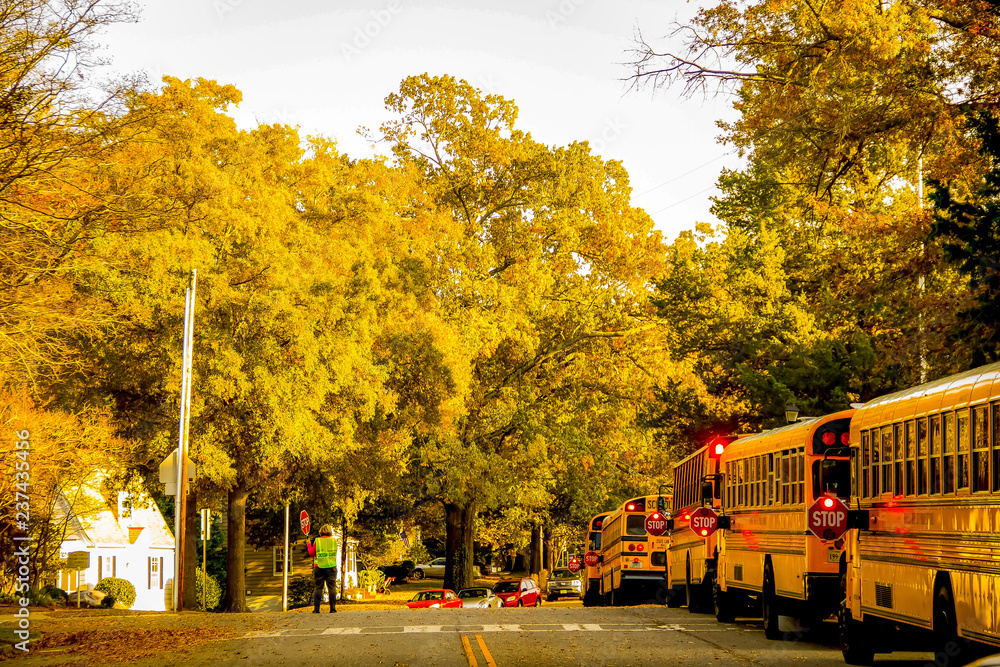 School Day Autumn Stock Photo | Adobe Stock