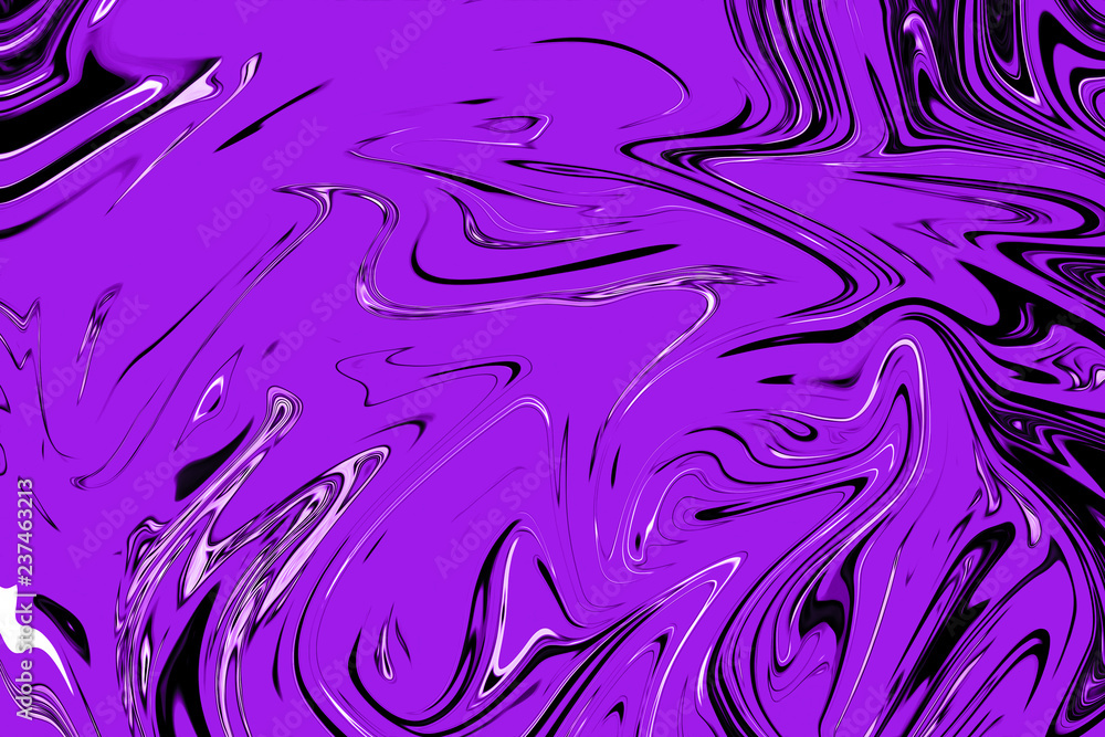Liquid Abstract Pattern With Proton Purple Graphics Color Art Form ...
