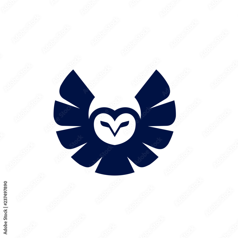 Creative Owl Logo Template Stock Vector | Adobe Stock