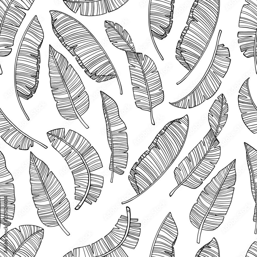 Banana Leaf Pattern