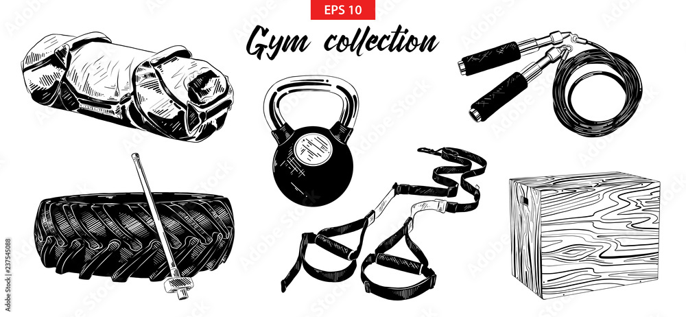 Vector engraved style illustrations for posters, logo, emblem and badge ...