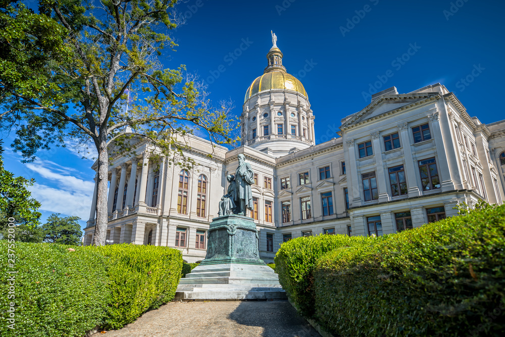 Georgia State Capitol in Atlanta Stock Photo | Adobe Stock