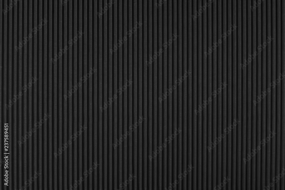 Black corrugated cardboard texture and background Stock Photo | Adobe Stock