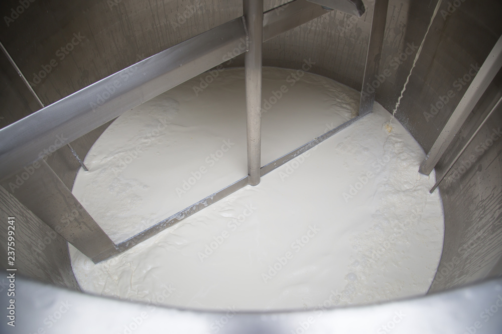 Process Of Making Dairy Products-Preparing Milk For Cheese,Sour Cream ...