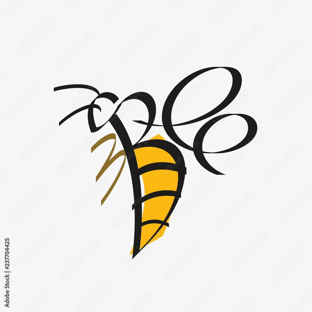 Animal typography, animal calligraphy, animal logo, animal logotype ...