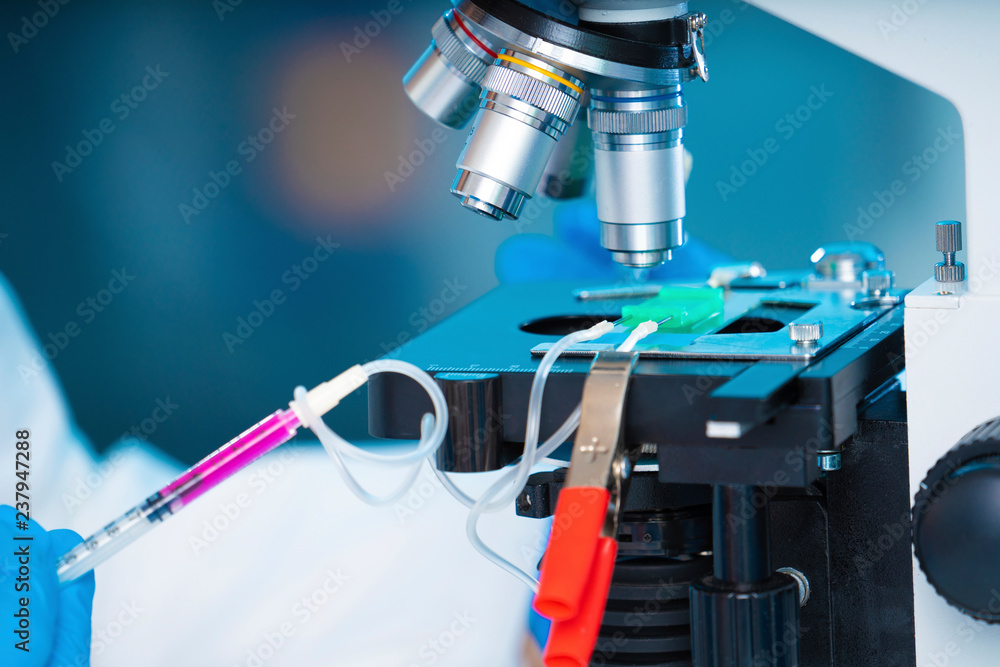 Lab on a chip Stock Photo | Adobe Stock