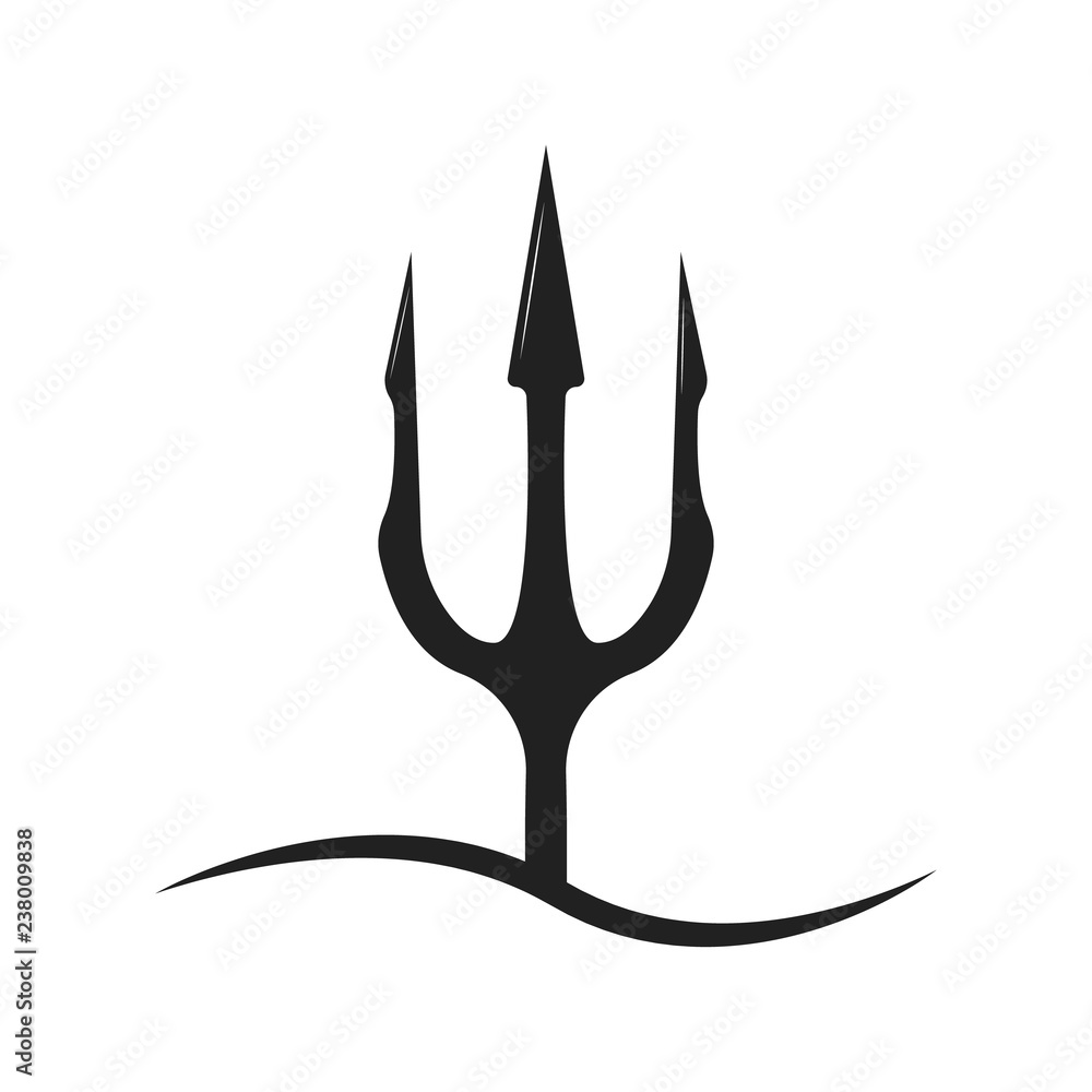 Poseidon Trident Symbol