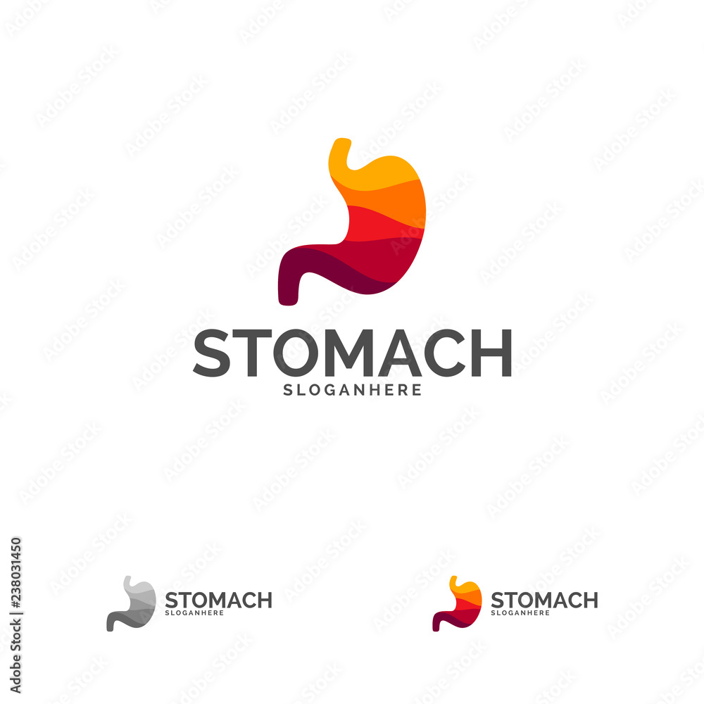 Stomach Logo Template Design Vector, Stomach Care logo Design Concept ...