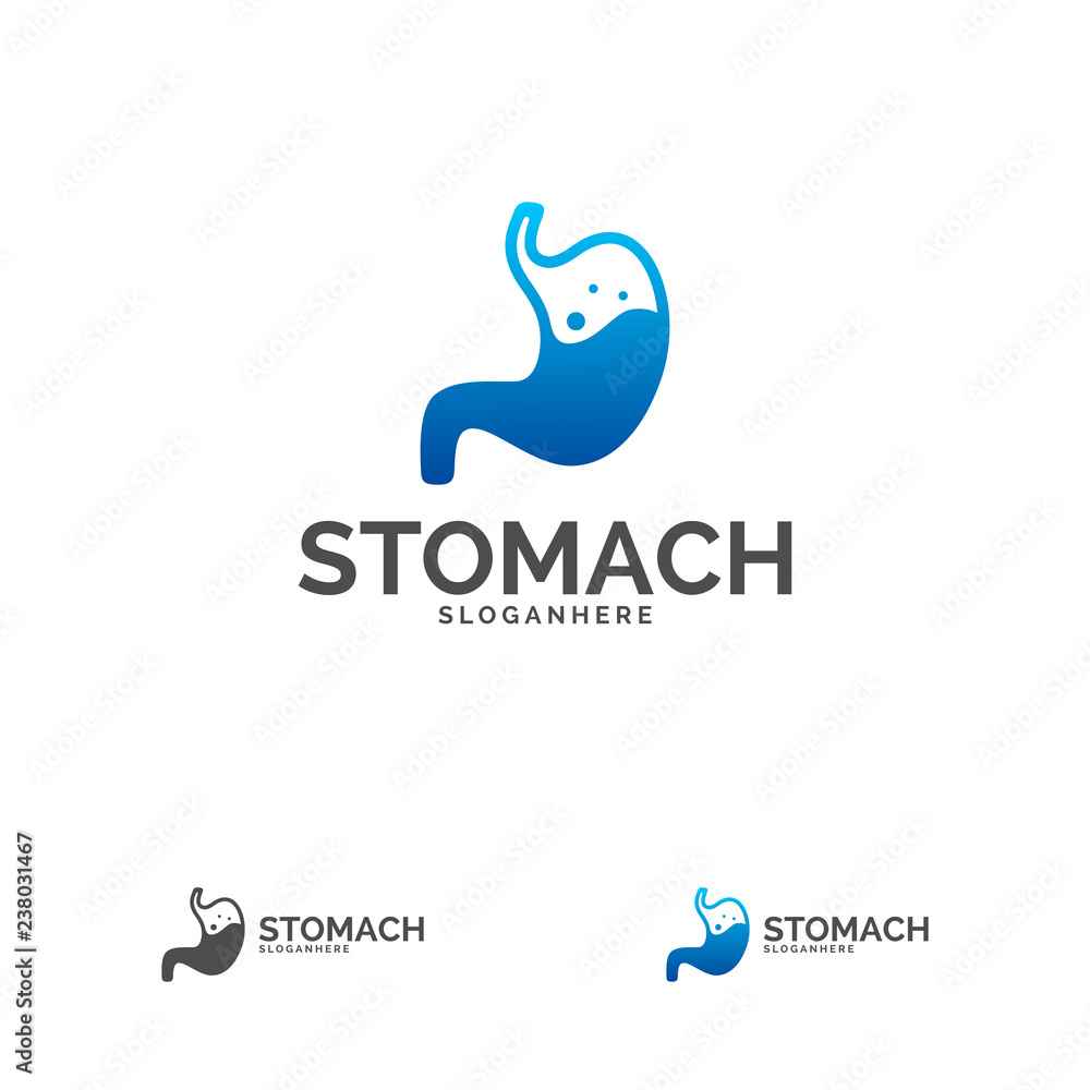 Stomach Logo Template Design Vector, Stomach Care logo Design Concept ...