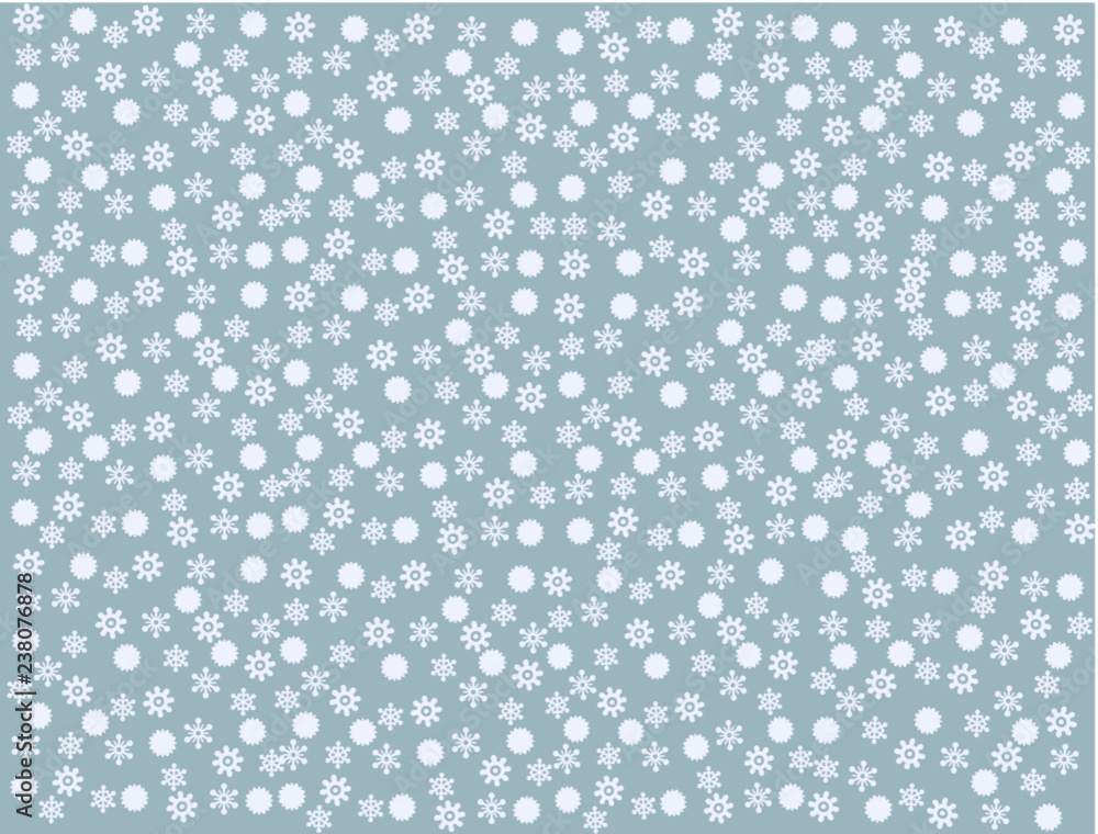 snow flakes assorted Stock Vector | Adobe Stock