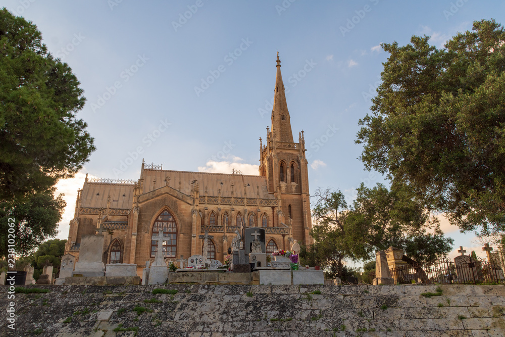 Our Lady of Sorrows Chapel, Addolorata cemetery, Paola, Malta Stock ...