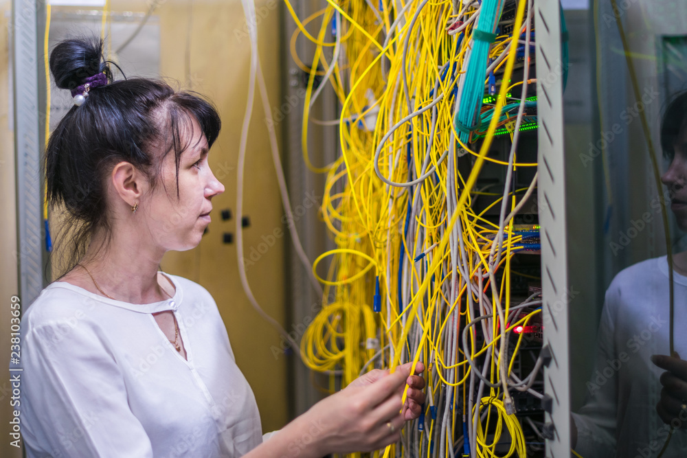 Tangled Wires Data Center