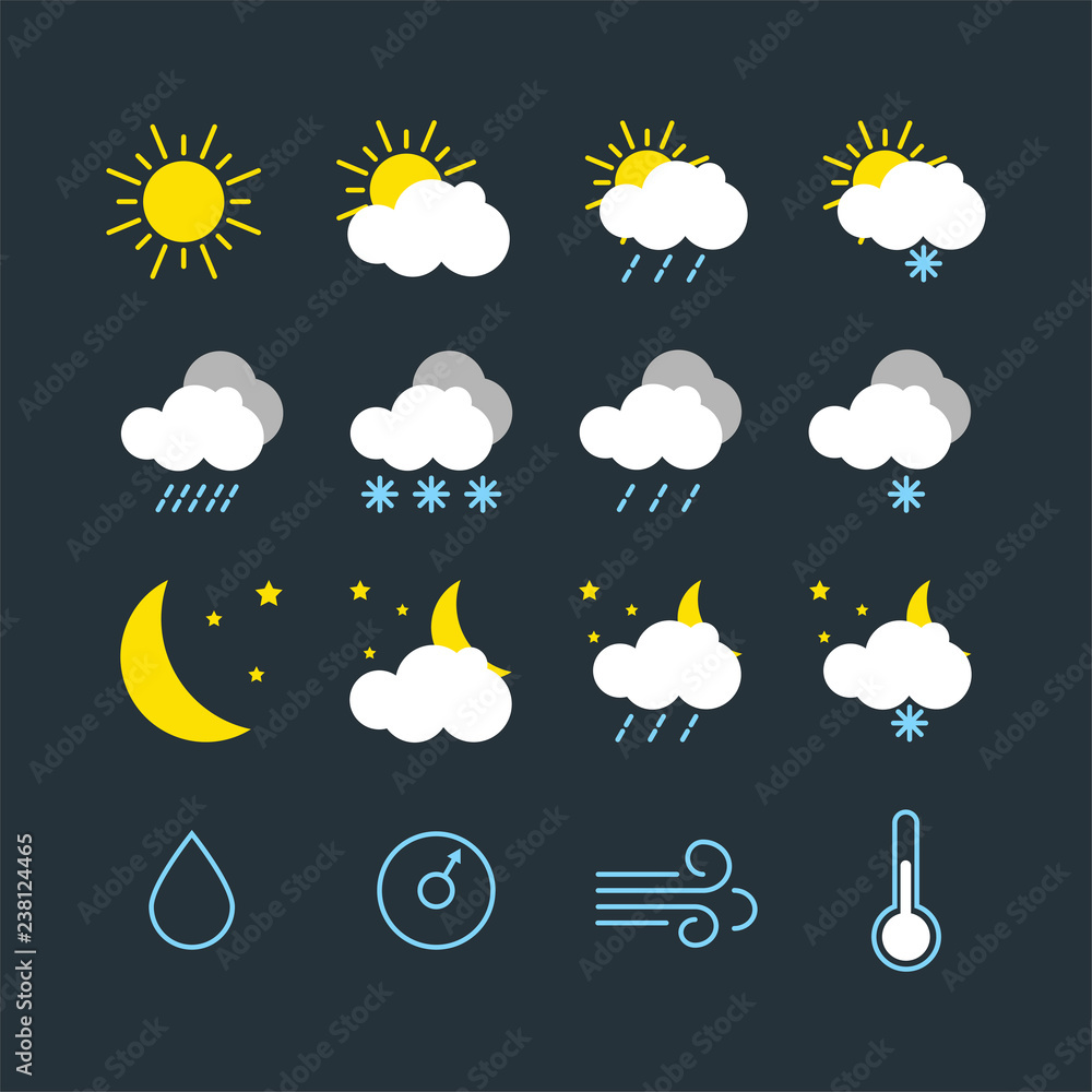 Precipitation Symbols