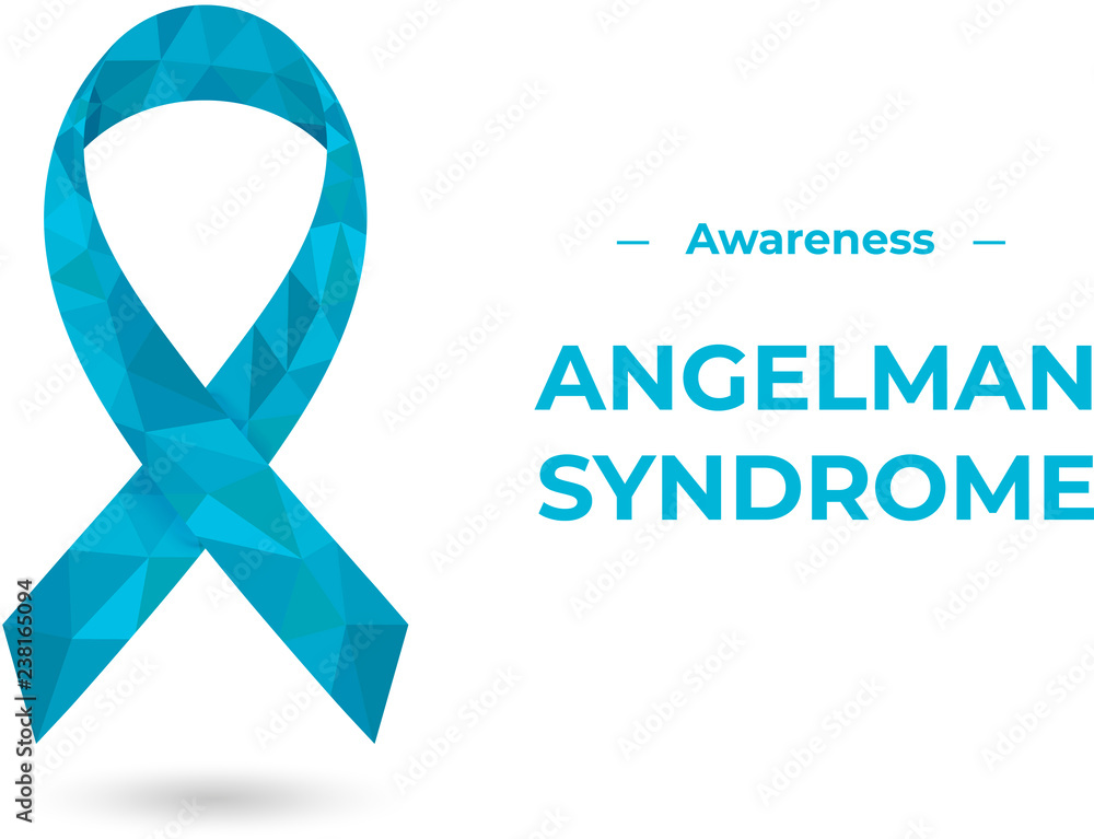 Angelman Syndrome Awareness Ribbon