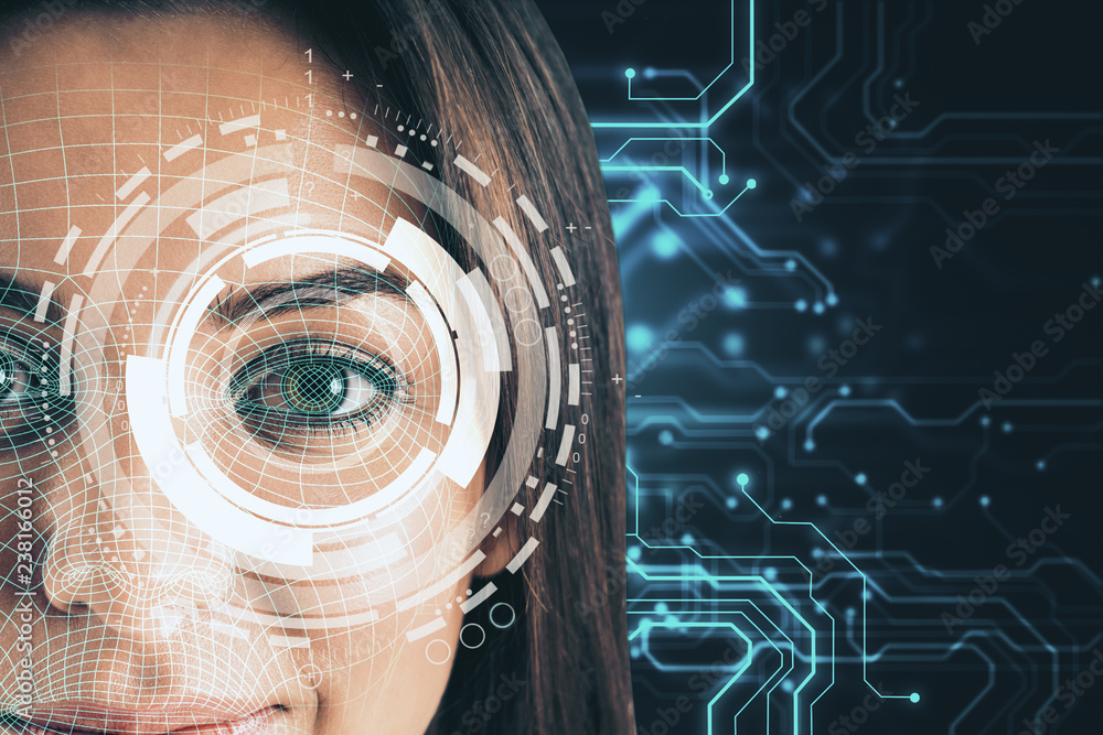 Biometrics and future concept Stock Photo | Adobe Stock