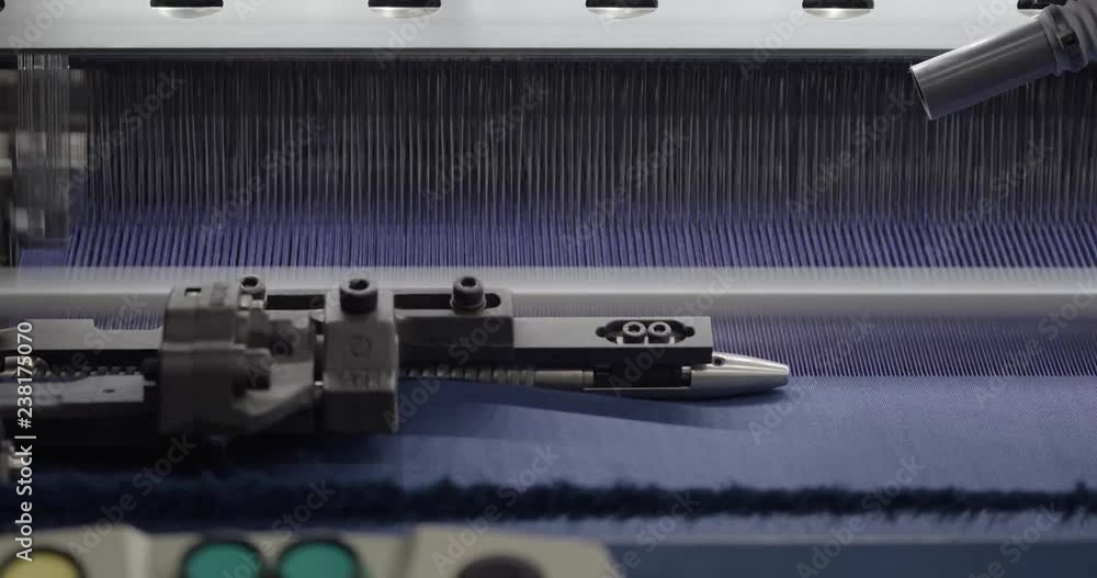 Spinning factory, production of fabrics, thread of silk, linen, and ...