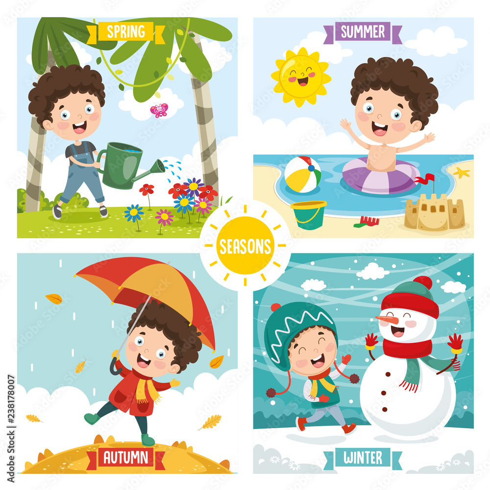 Seasons In India Clipart