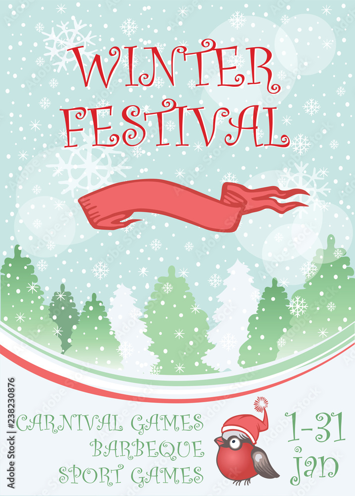 Winter Festival Flyer