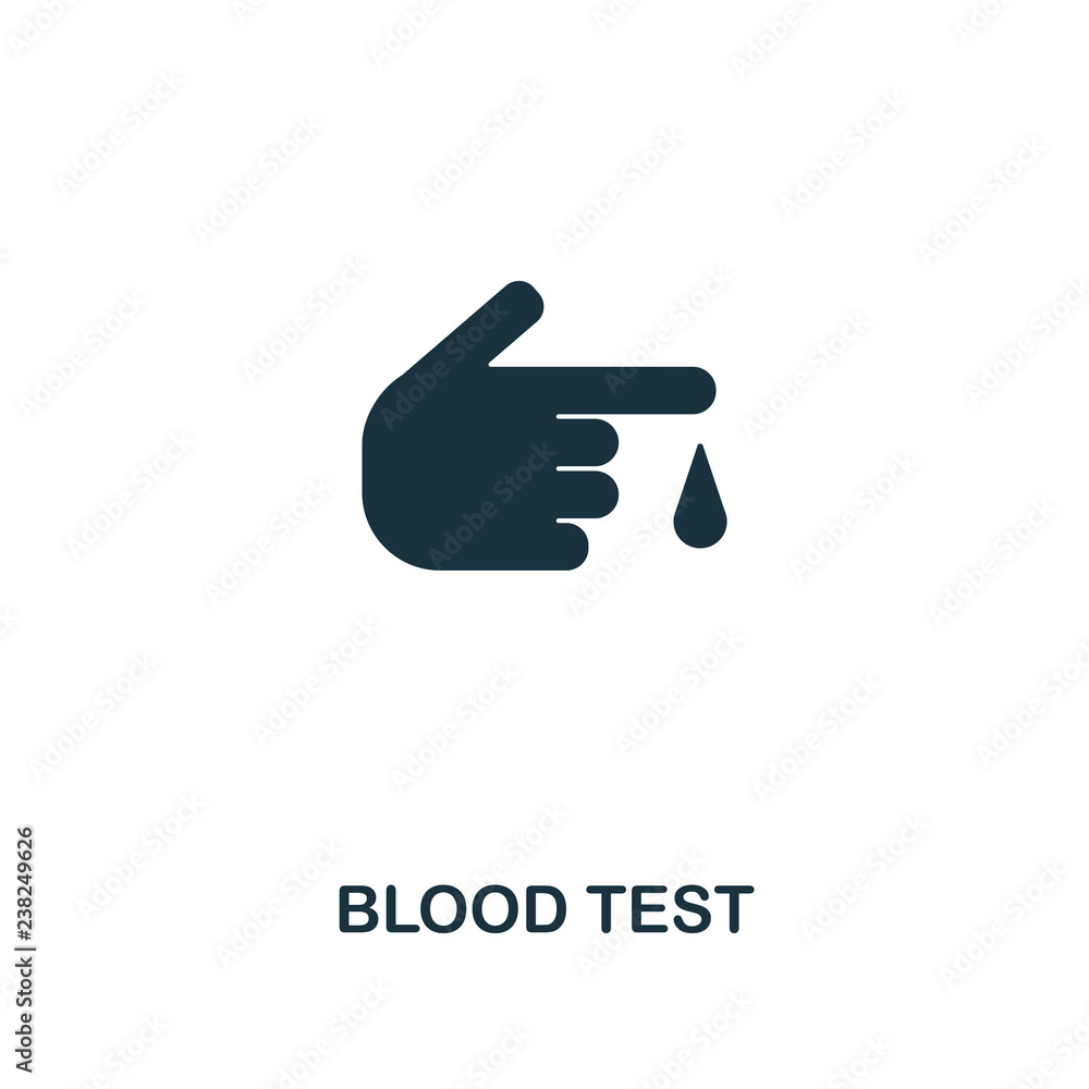 Blood Test icon. Premium style design from healthcare icon collection ...